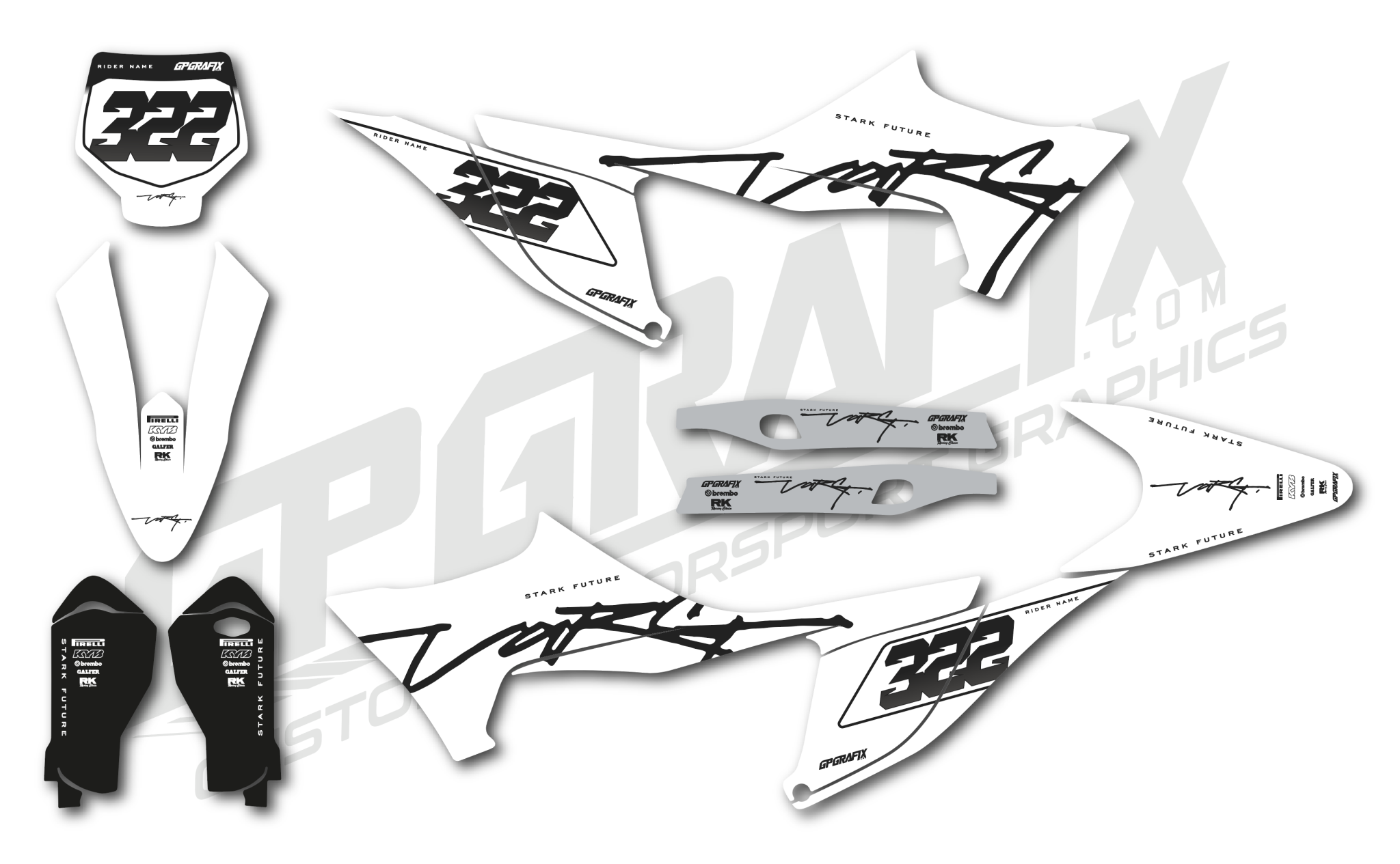 STARK VARG OEM STYLE KIT 'WHITE'